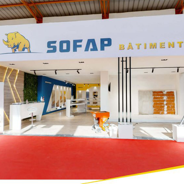 Sofap Bâtiment participe au salon Medibat 2021 à Sfax - SOFAP Bâtiment