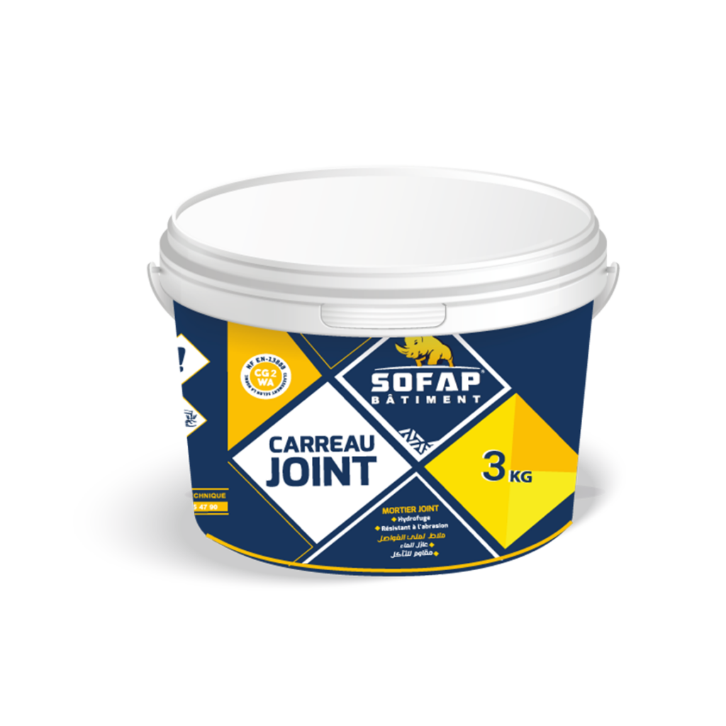 Carreau joint - Mortier De Jointoiement - SOFAP Bâtiment