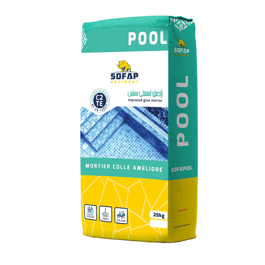 POOL - SOFAP COL - Mortier Colle Piscine - SOFAP Bâtiment