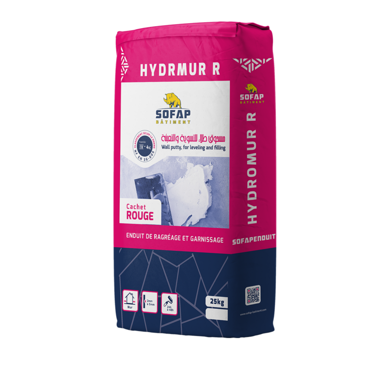 HYDROMUR R - Enduit De Ragréage Et Garnissage - SOFAP Bâtiment