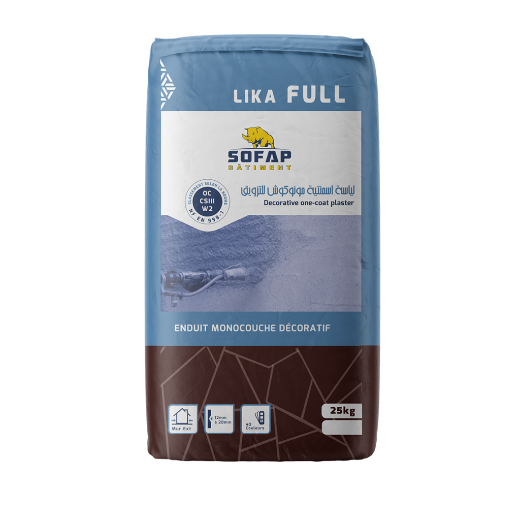LIKA FULL - Enduit Monocouche - SOFAP Bâtiment
