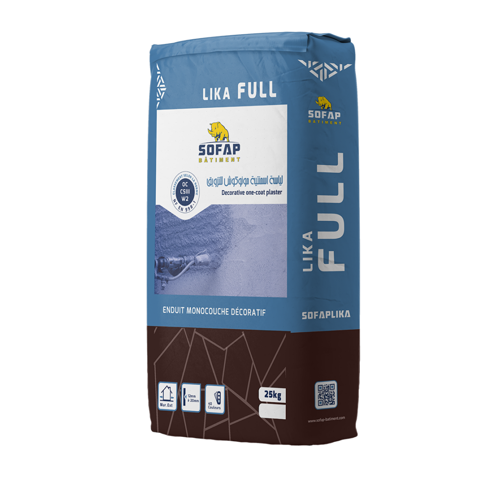 LIKA FULL - Enduit Monocouche - SOFAP Bâtiment