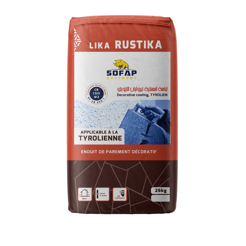 RUSTIKA TYROLIEN - Enduit Tyrolien - SOFAP Bâtiment